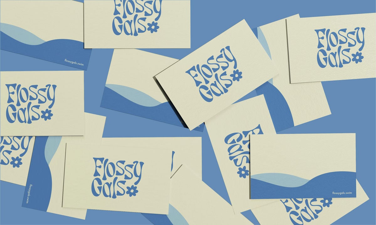[Graphic] Flossy Gals "Brand identity" - AniHive Studio