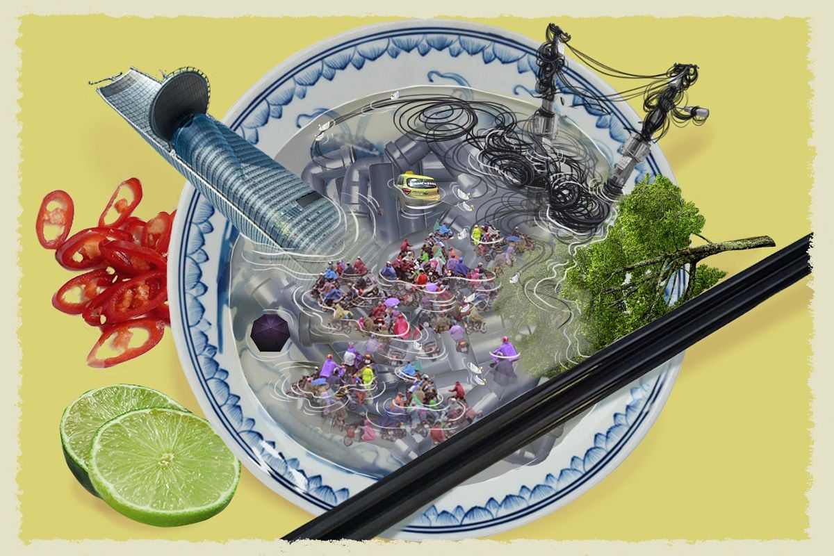[Graphic] Saigoneer "Collages for Saigon" - AniHive Studio